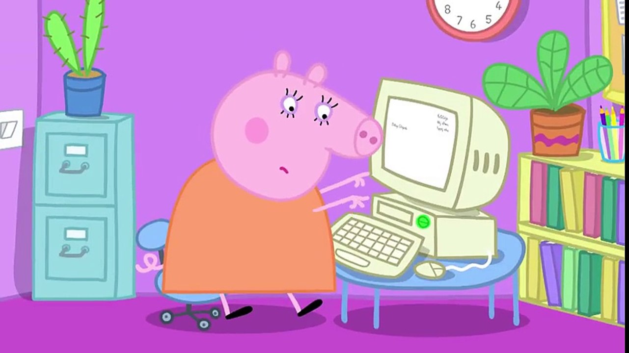 Peppa Pig Français | Maman Pig travaille (épisode complet ...