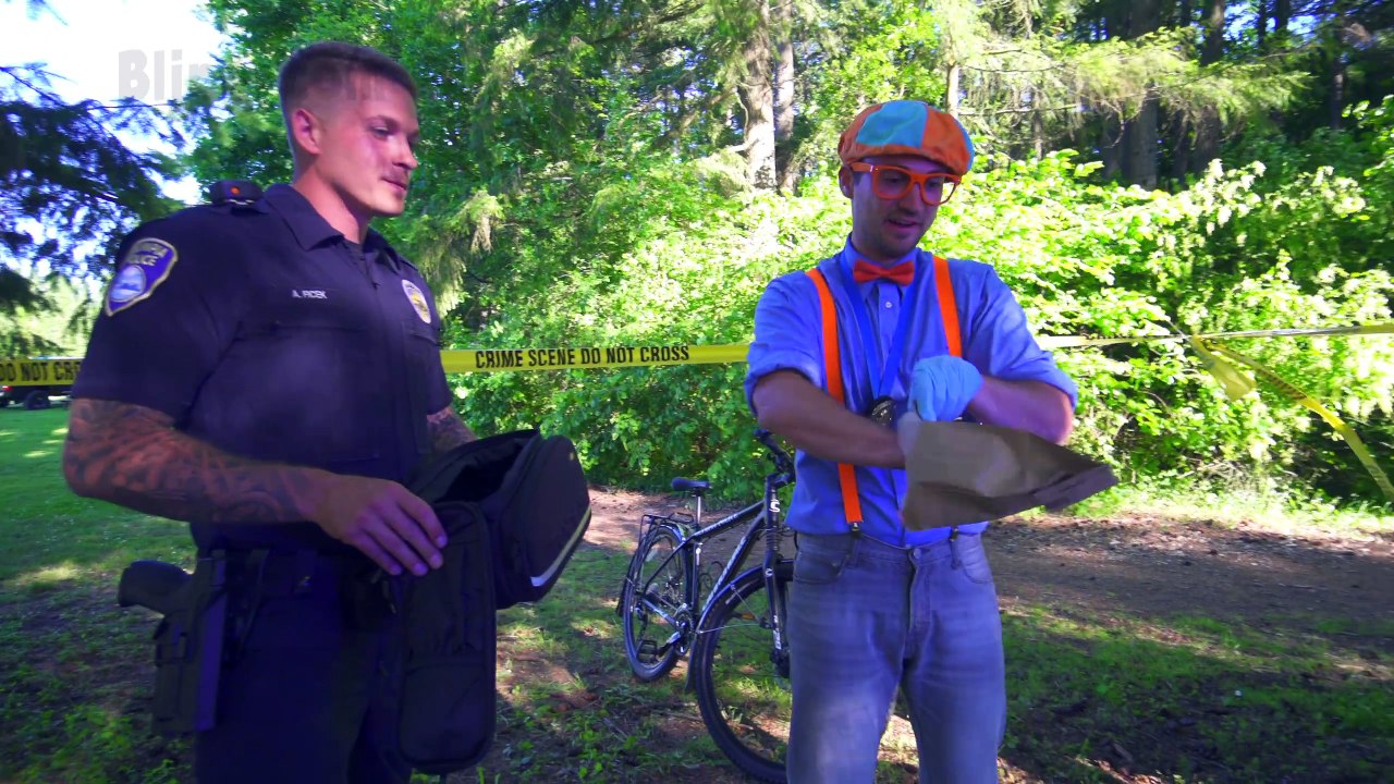 Detective Blippi Video for Children - Police Videos for Kids - Video ...