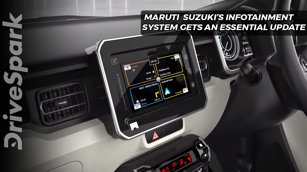 Latest Update For Maruti Suzuki SmartPlay Infotainment Brings New ...