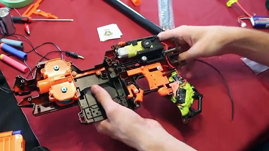 Nerf G36 Battle Mod - video dailymotion
