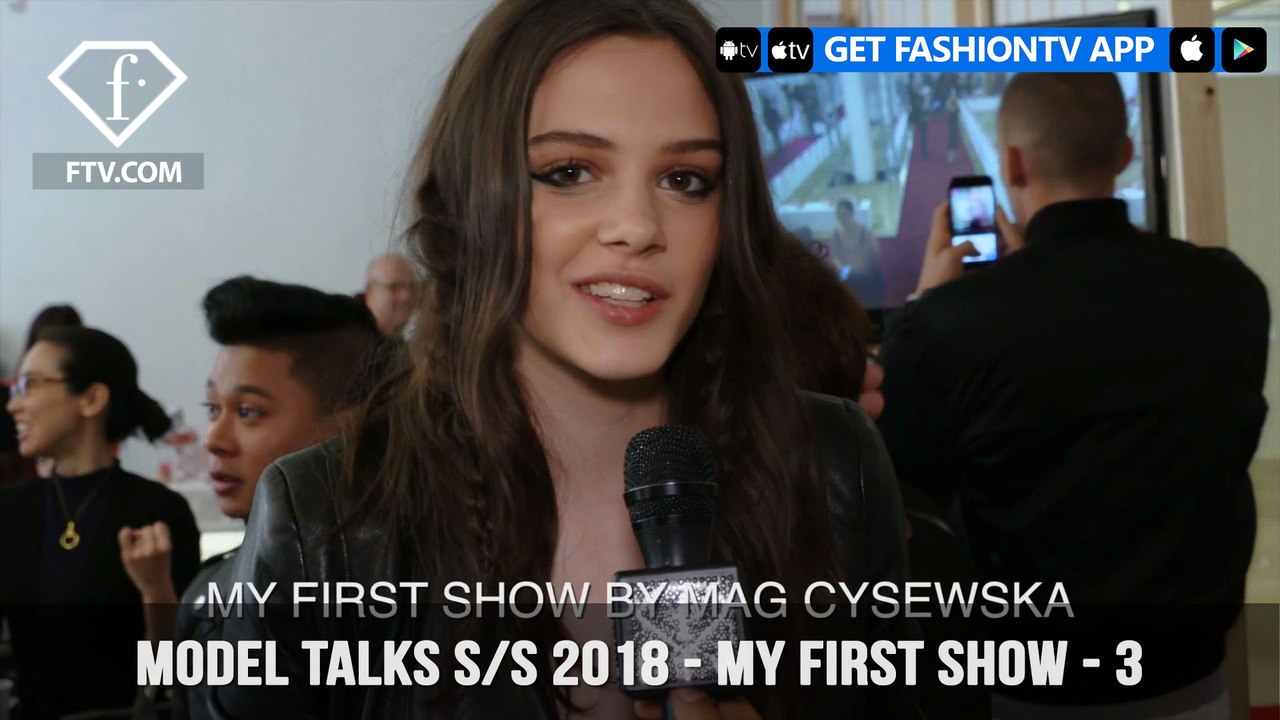 My First Show from Top Models in the World Model Talks S/S 2018 Part 3 ...