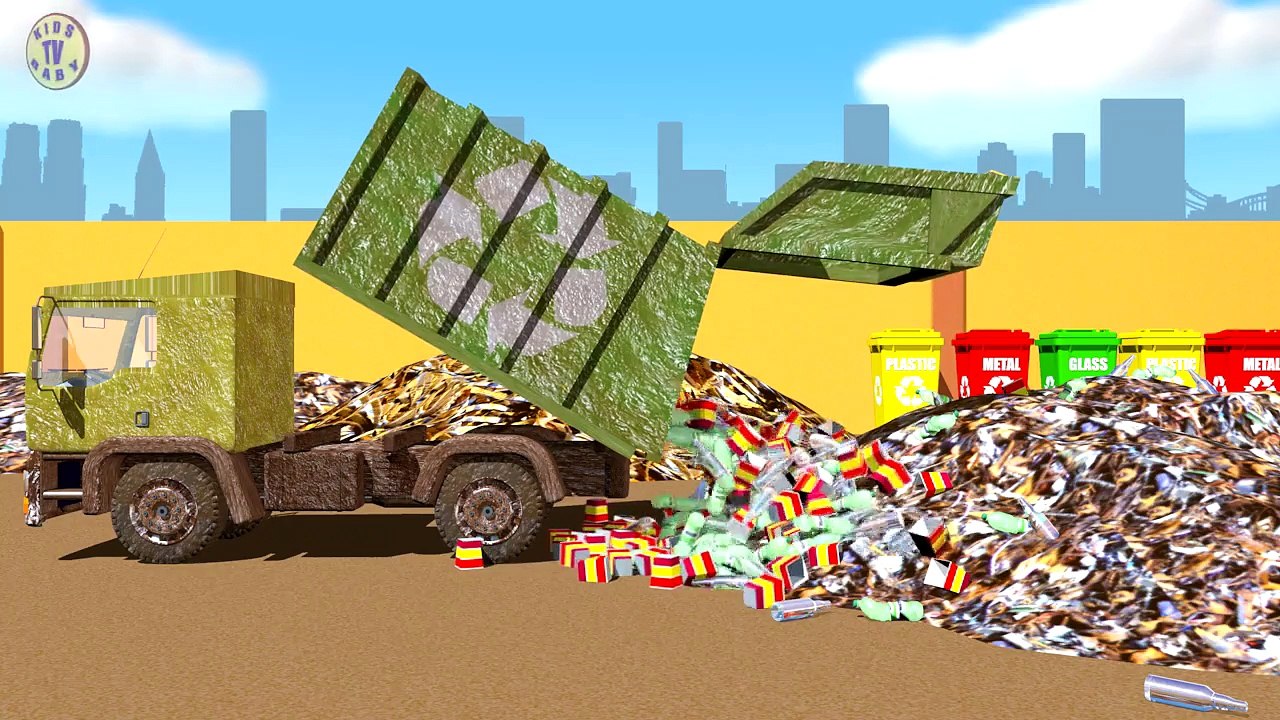 Garbage Truck - Car Wash - Vehicles For Kids - video Dailymotion