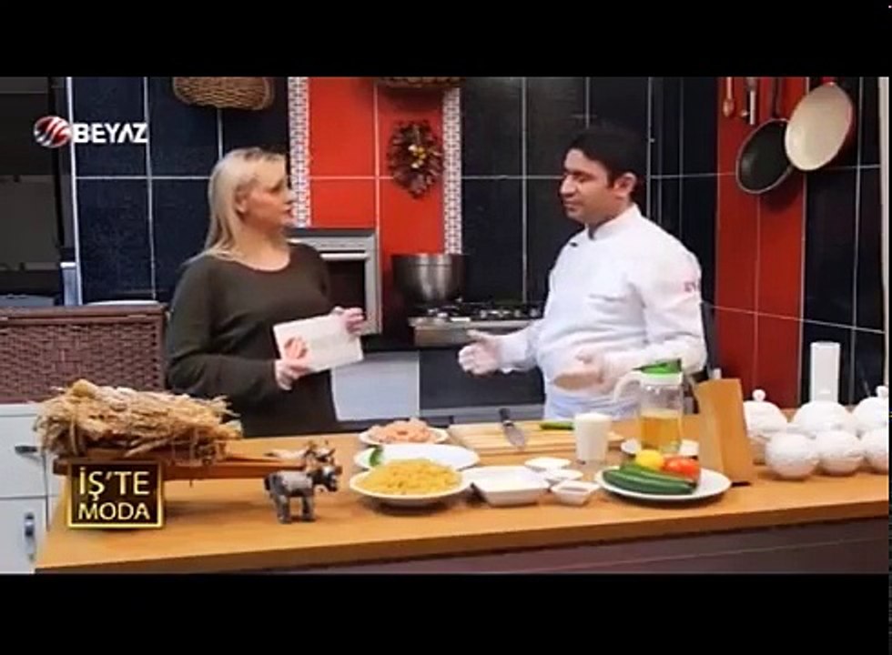 Tavuk Emense ve Kremalı Makarna Tarifi - Dailymotion Video