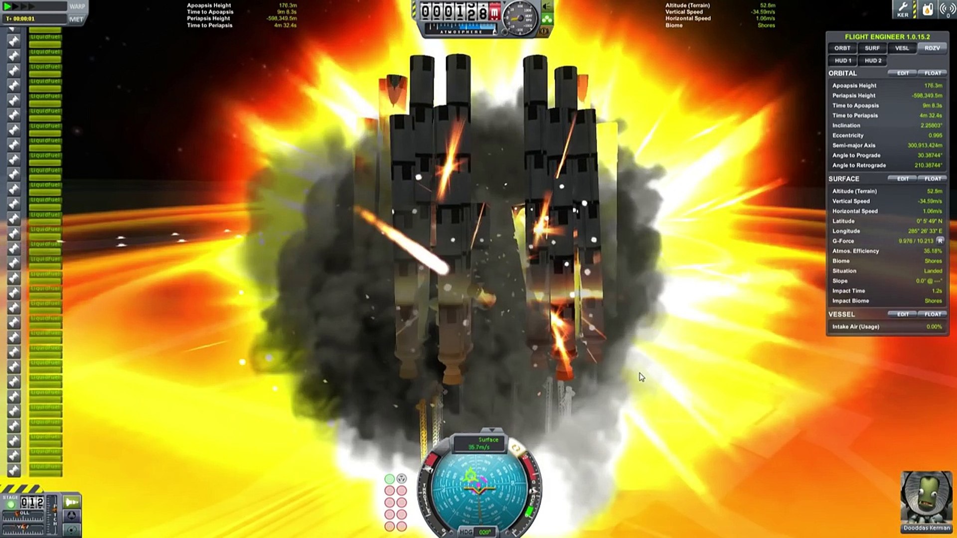Kerbal Space Program Explosion