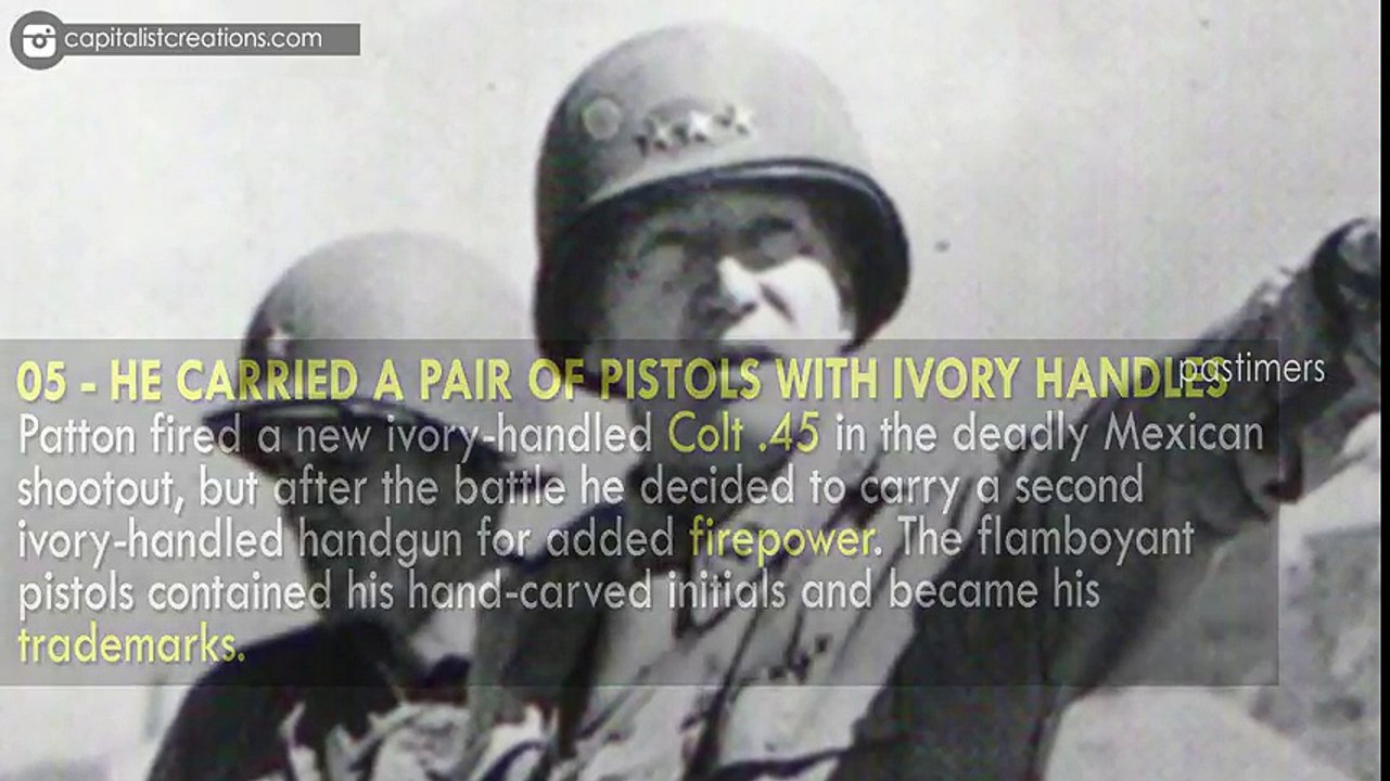 Unknown Interesting Facts About George S Patton - video Dailymotion