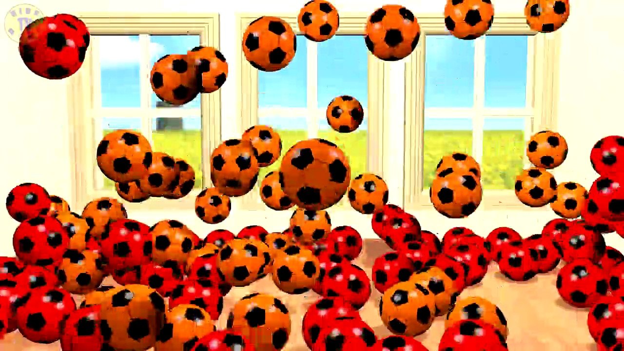 ⚽ Colors Learning For Kids - The Soccer Ball Pit Show - Mr Eggie Show ...