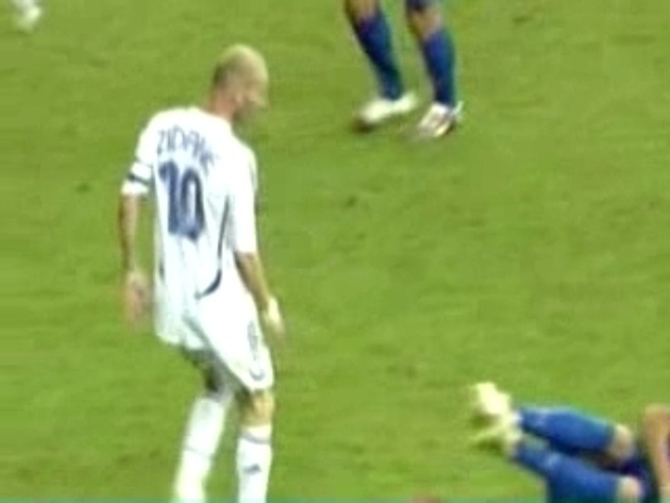 Zidane Headbutt 2006 - video Dailymotion