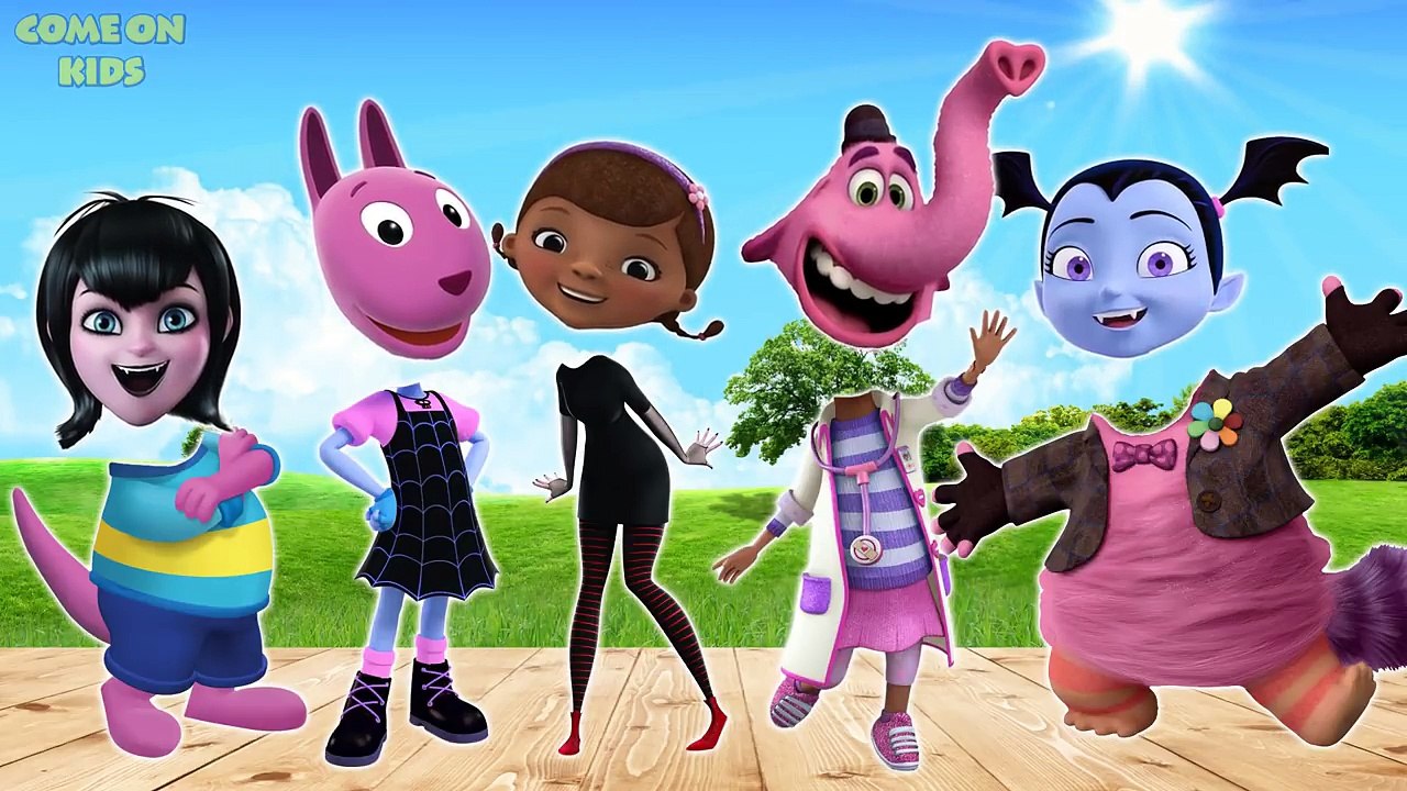 Wrong Heads Vampirina Doc Mcstuffins Hotel Transylvania Finger Family