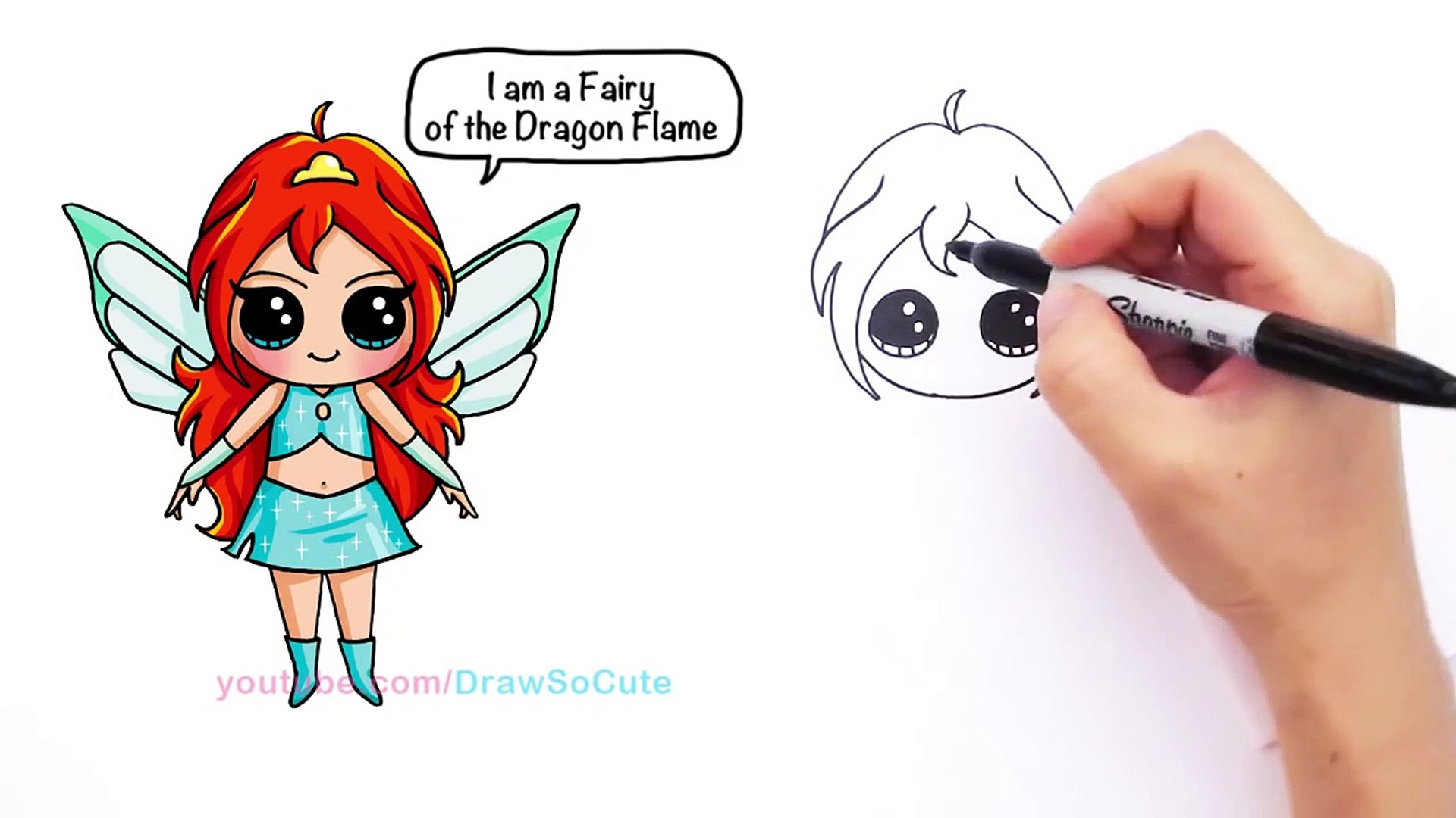 Cute Fairies To Draw