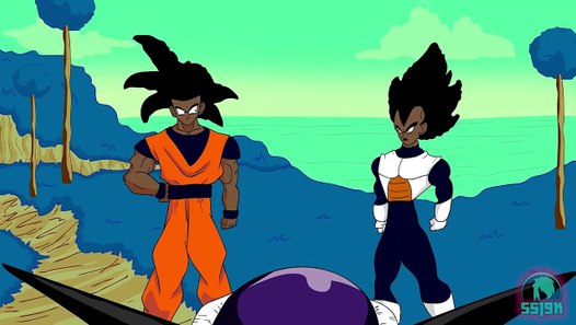 If Goku and Vegeta were Black! (DBZ parody) - video dailymotion