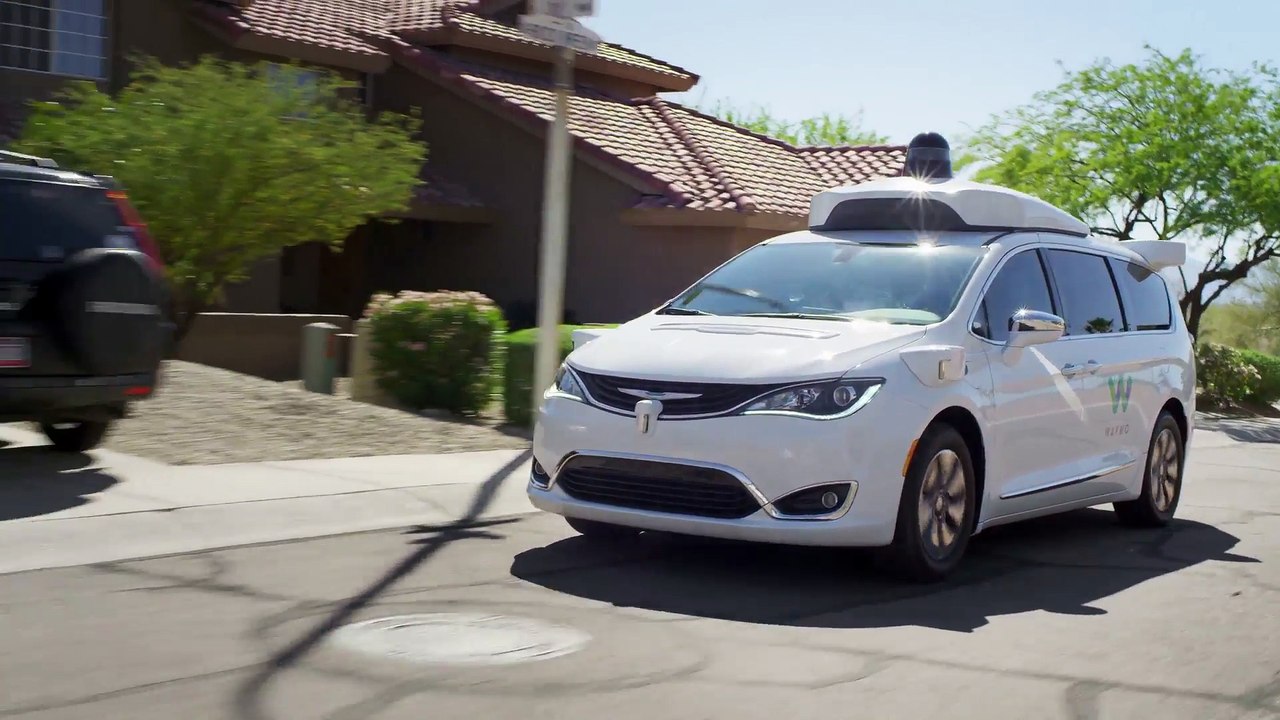 Waymo - Chrysler Pacifica Hybrid Minivan Driving Video - video Dailymotion