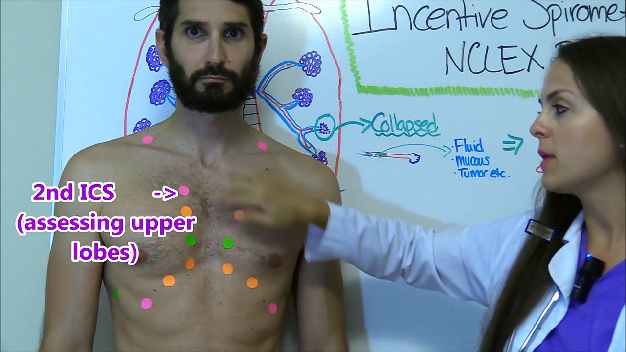 Lung Assessment Nursing | Lung Auscultation | Assessing Lung Sounds ...