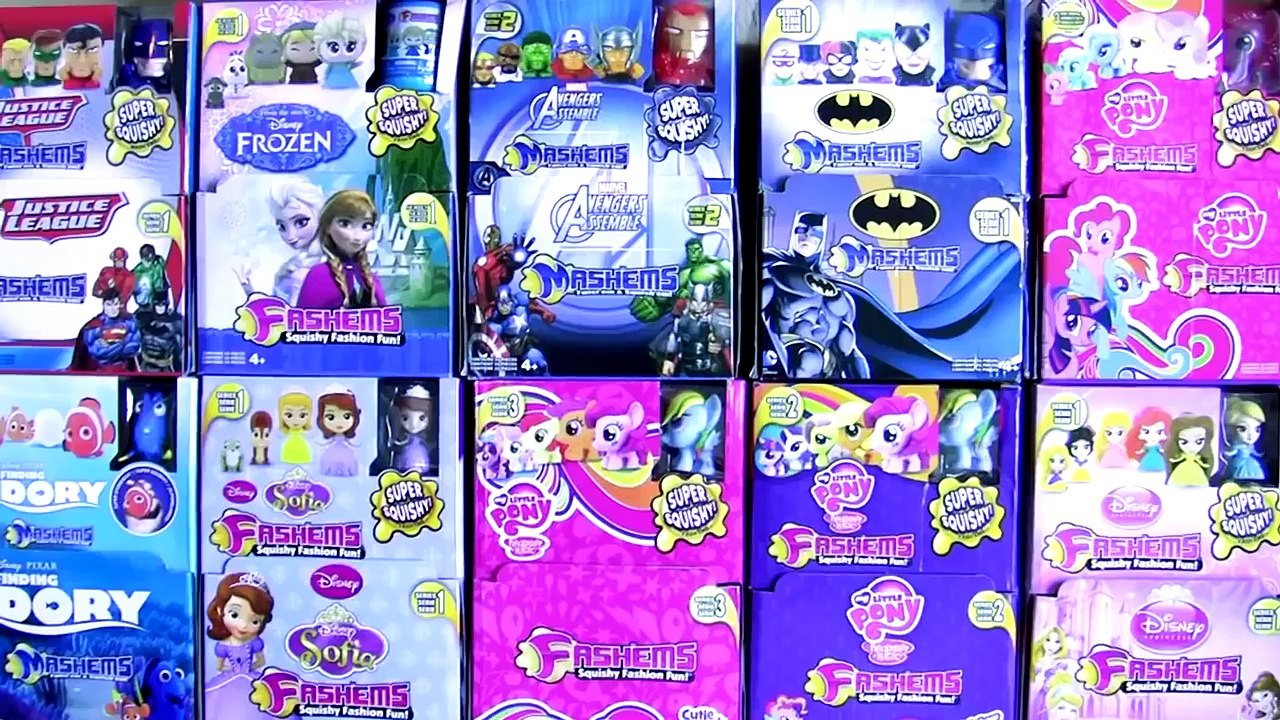 TOYSBR HUGE MASHEMS & FASHEMS COMPLETE COLLECTION | Coleção Completa de ...