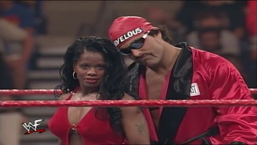 Jacqueline challenges Sable in a Bikini Contest Raw July 6, 1998 ...