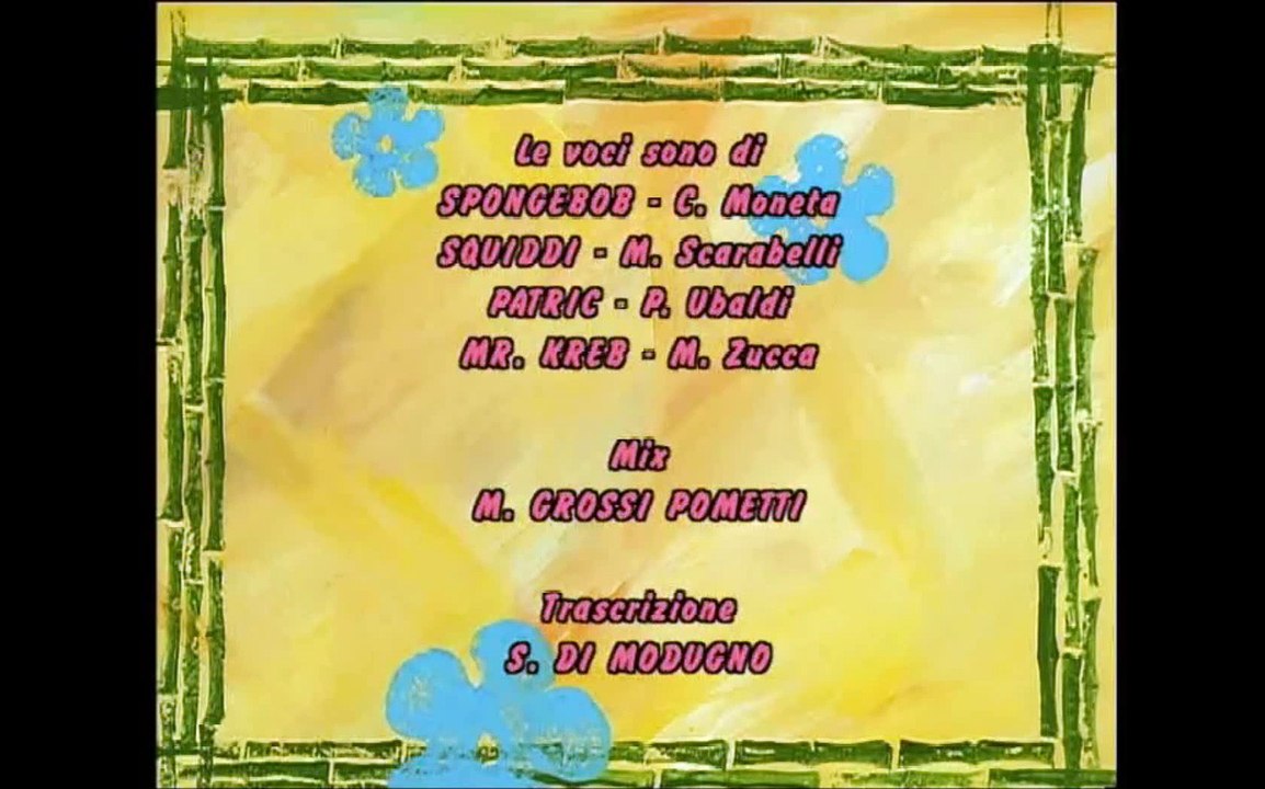 SpongeBob SquarePants - End Credits (Italian, Early Version) - video ...