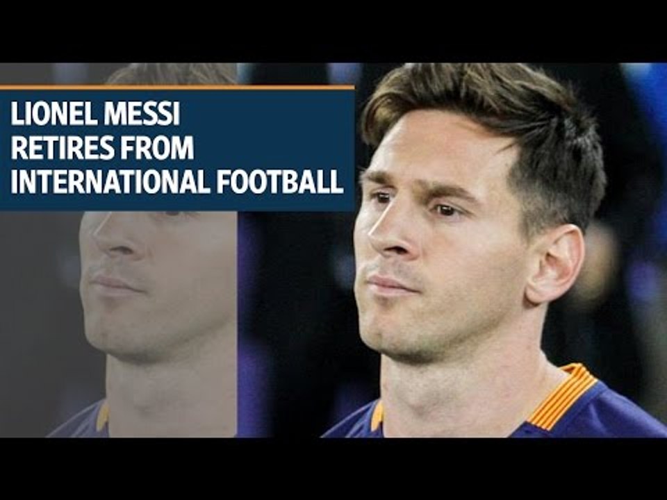 Lionel Messi retires from international football after Copa America ...