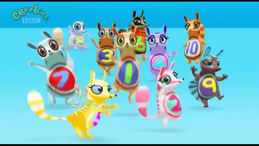 CBeebies Numtums - Number 5 Song - Dailymotion Video