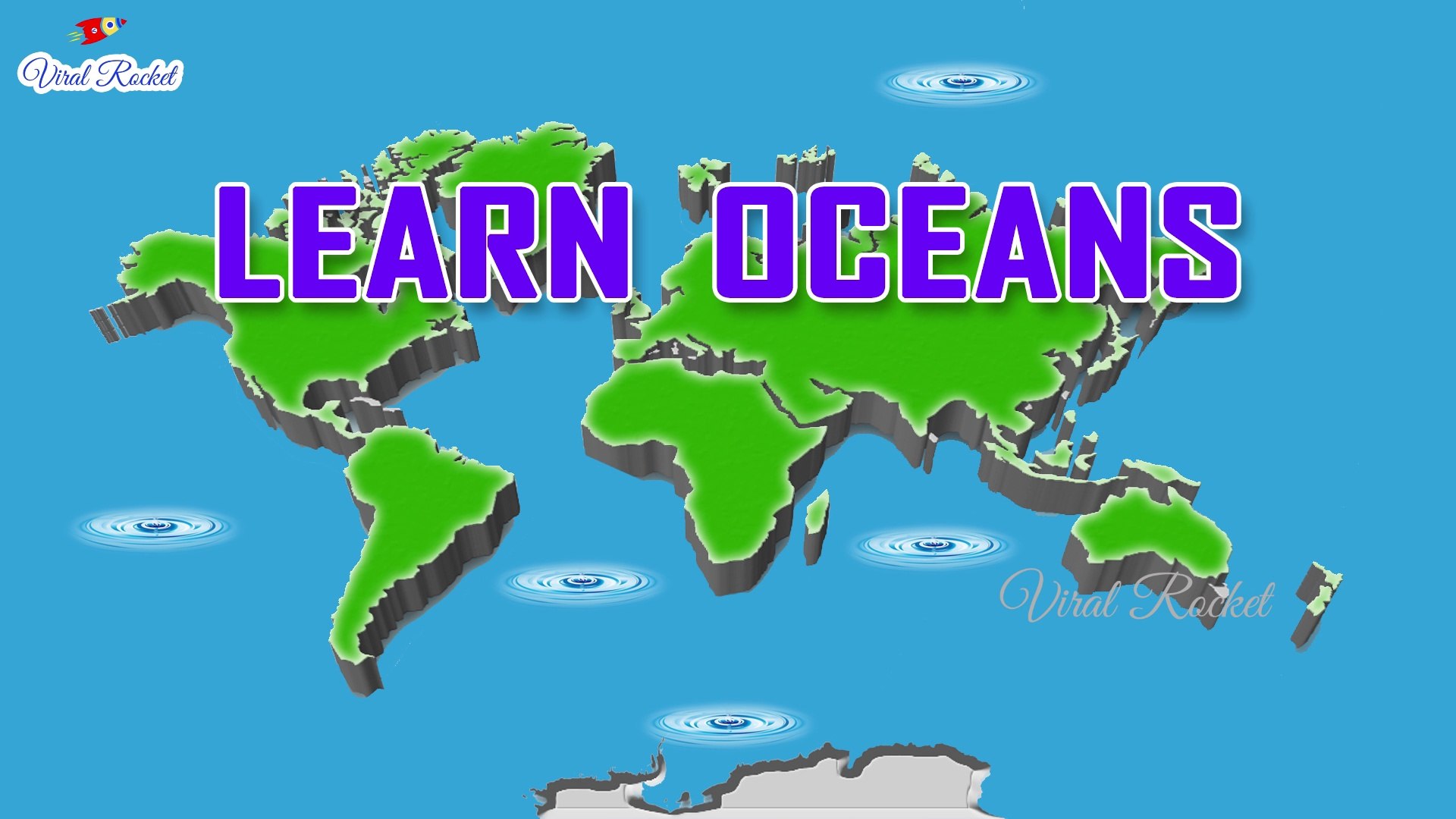 Oceans Of The World For Kids Oceans And Continents, Printable World