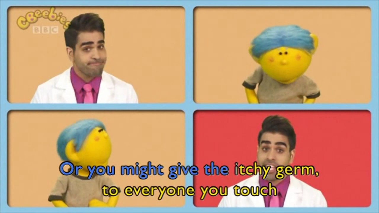 CBeebies Get Well Soon - Karaoke The Catchy Rash Song - Dailymotion Video