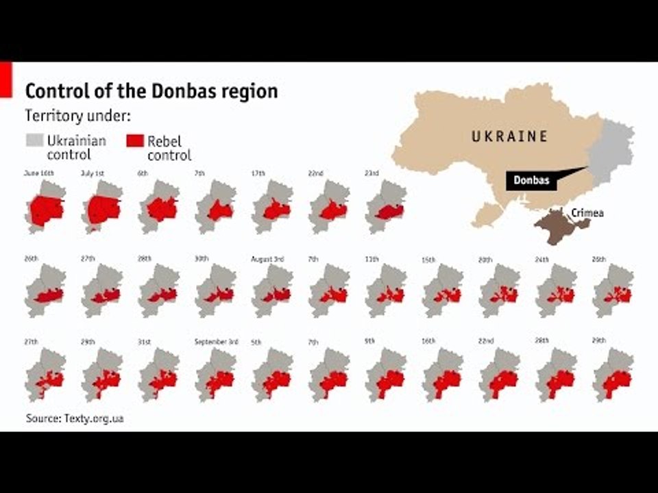 Videographic: Who controls the Donbas region of Ukraine? - video ...