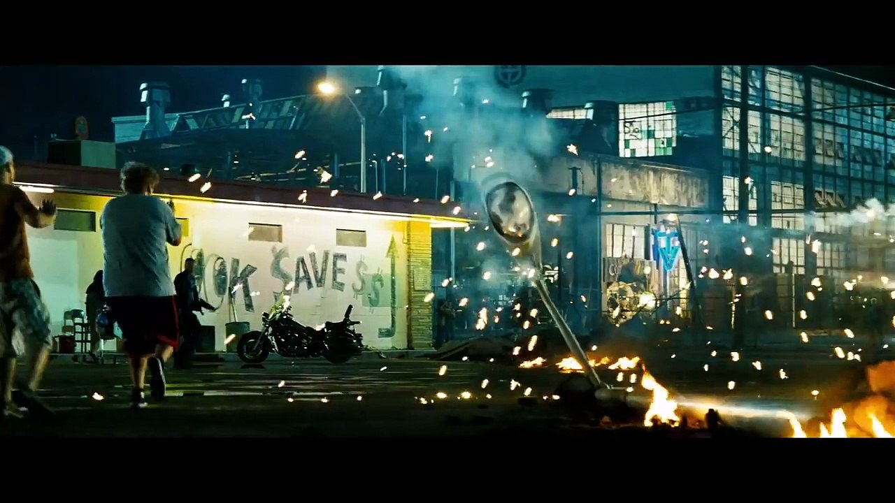 The Autobots Arrival To Earth Scene -Transformers (2007) Movie Clip HD ...