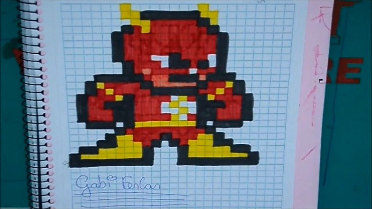 Speed Drawing - Flash - Pixel Art - Vídeo Dailymotion