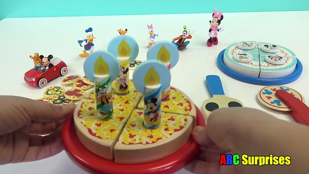 Learn How to Count Numbers for Kids Mickey Mouse Clubhouse Wooden Pizza ...