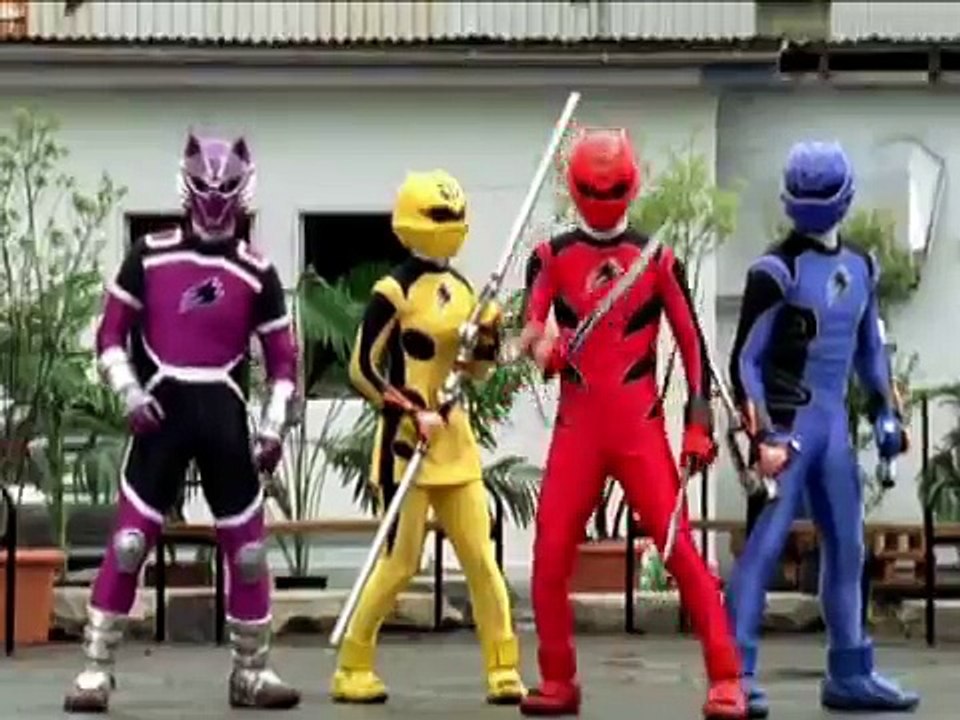 Power Rangers vs the Monkeys Fights (Power Rangers Jungle Fury) - video ...