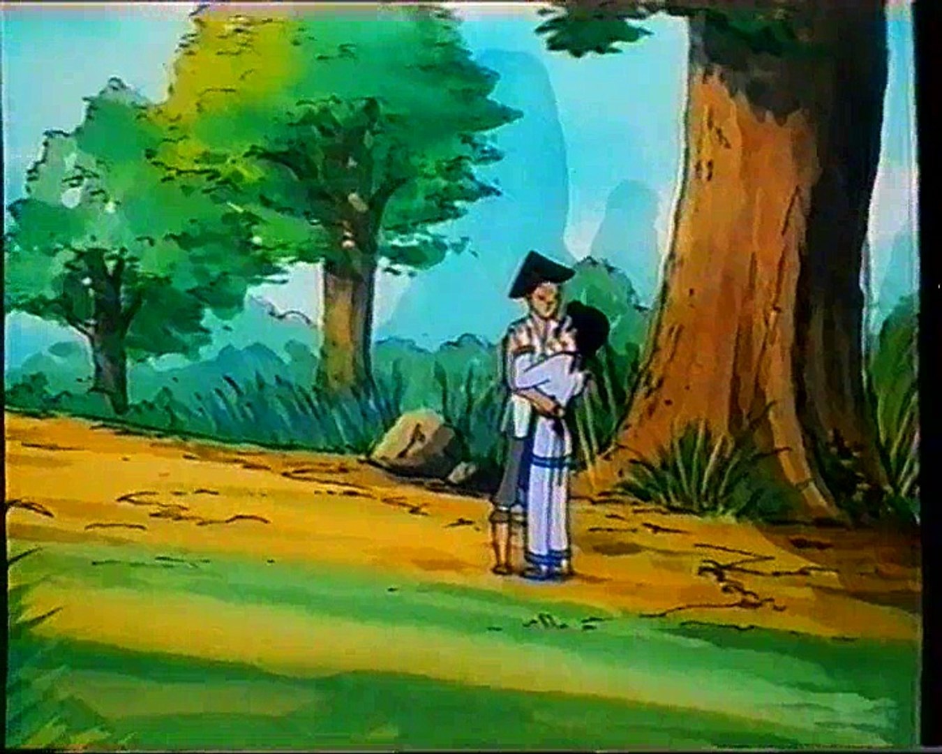 Animated Nightingale Singing