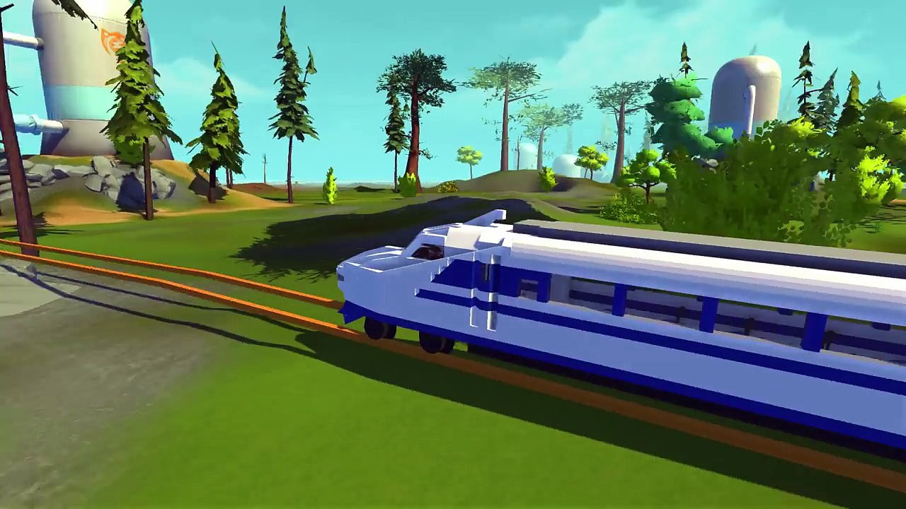 Scrap Mechanic Train Shinkansen Series 100 Japanese Fully Autonomous ...