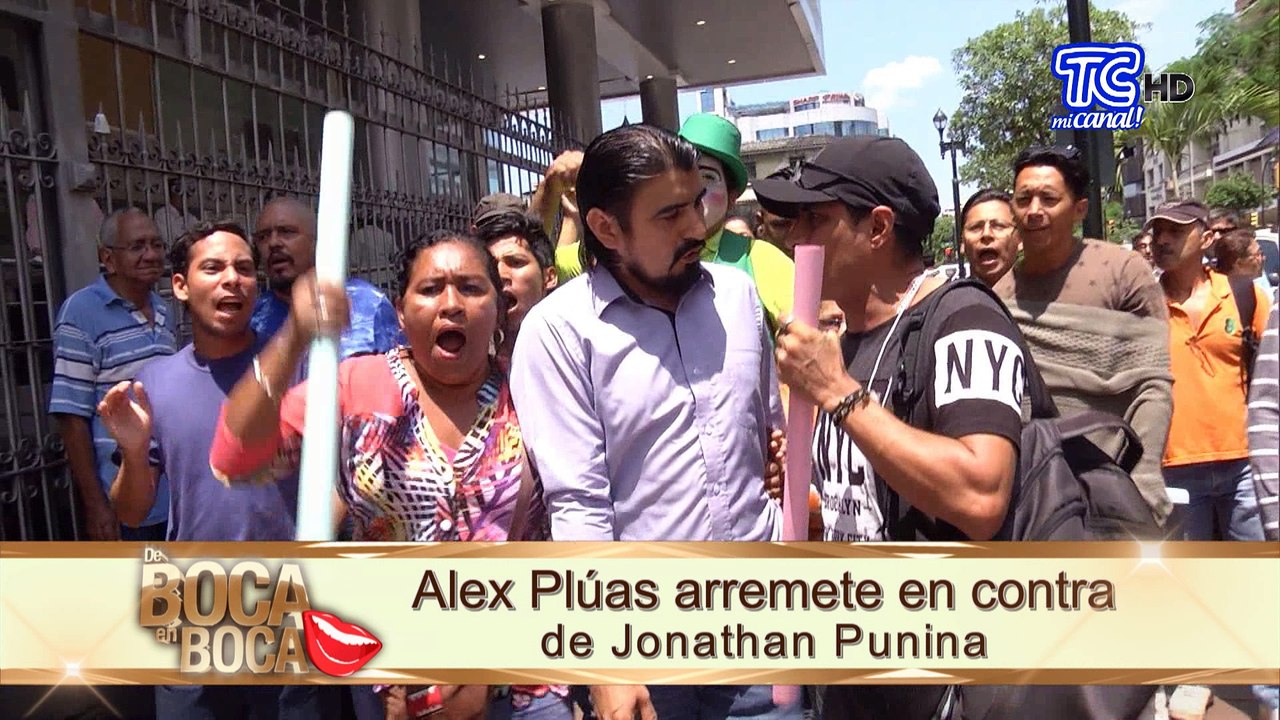 Alex Plúas arremete en contra de Jonathan Punina - Vídeo Dailymotion