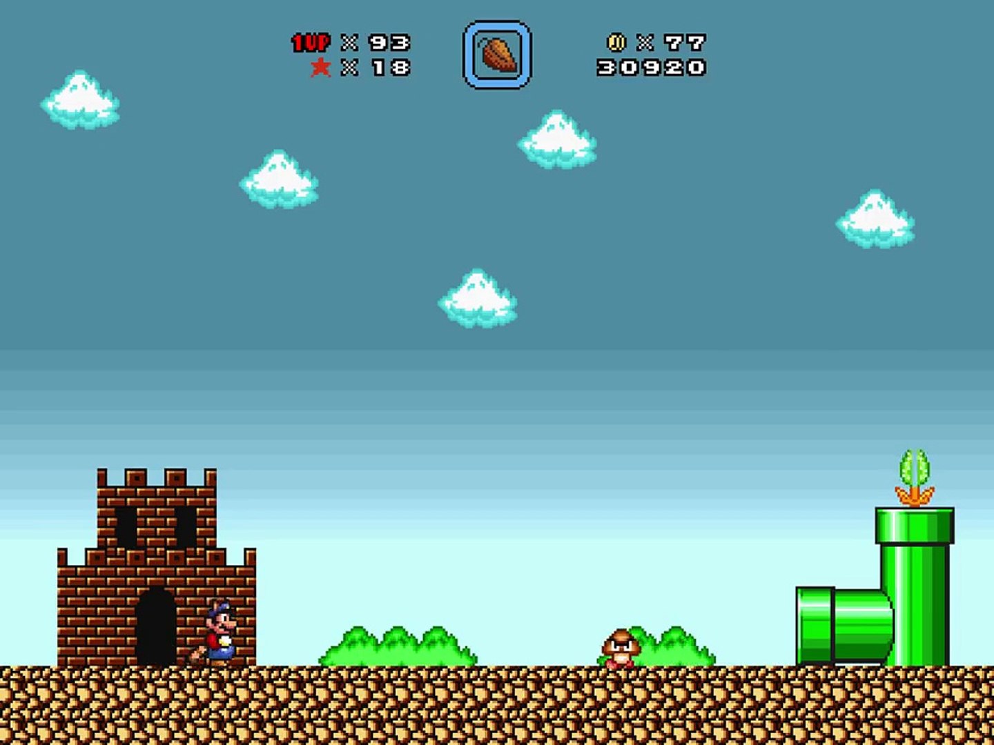Super Mario Bros X Levels