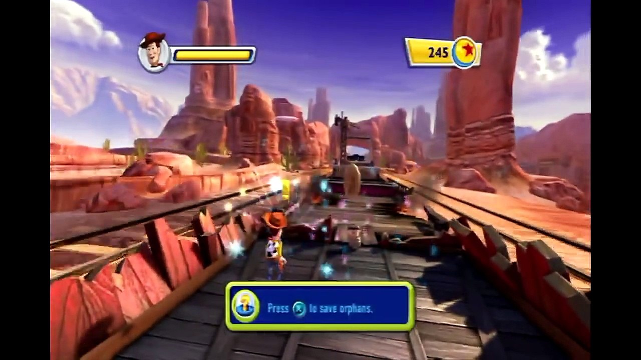 Toy Story 3 - Train Rescue Gameplay xbox 360 - video Dailymotion
