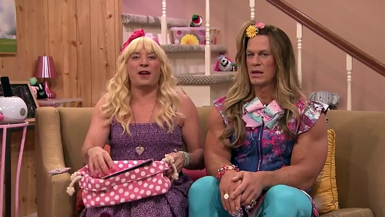 John Cena Turns Into A Teenage Girl For Hilarious ‘Ew!’ Skit With Jimmy ...