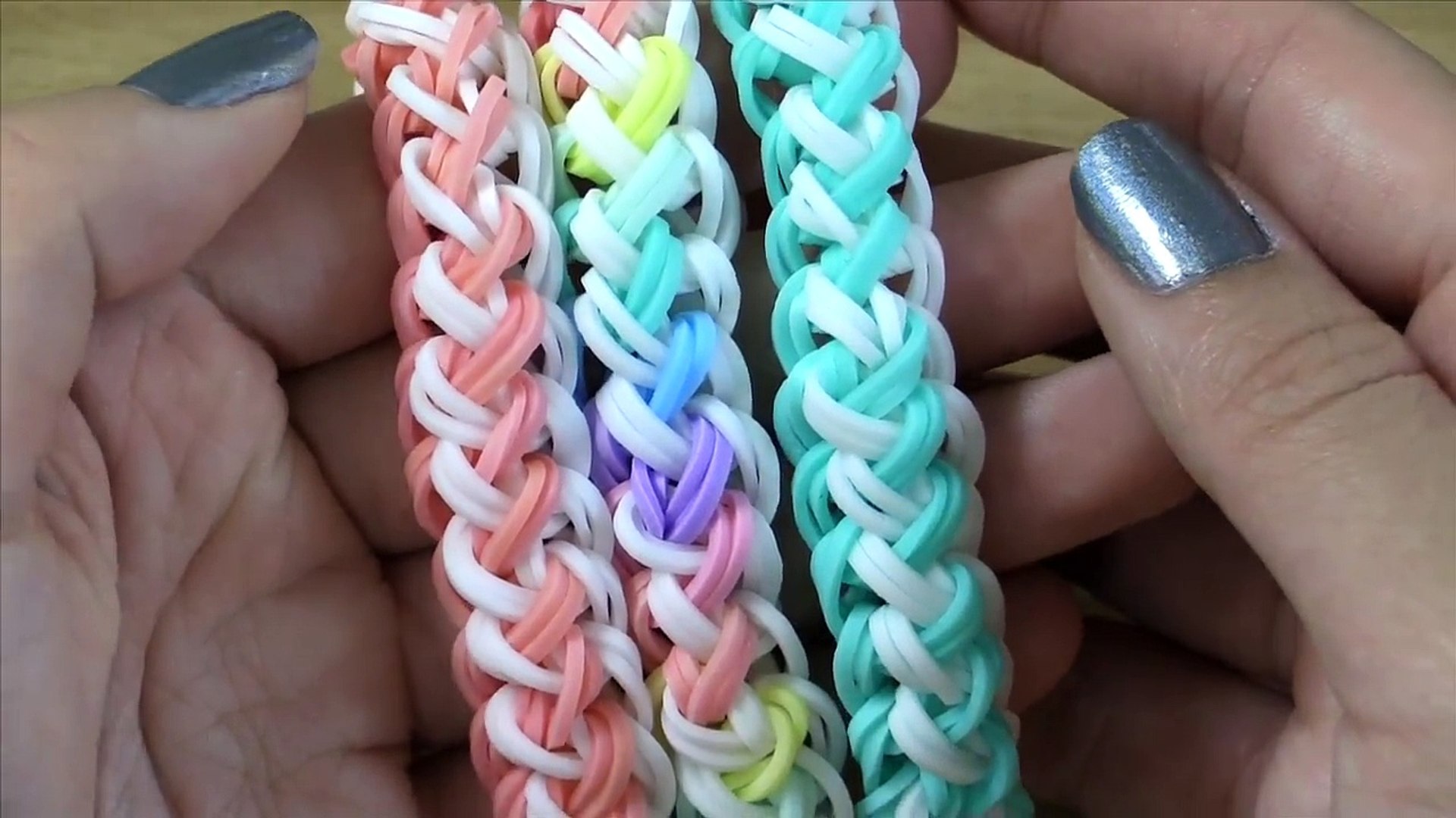 Triple Braid Rainbow Loom Rainbow Loom French Braid : 10 Steps (with