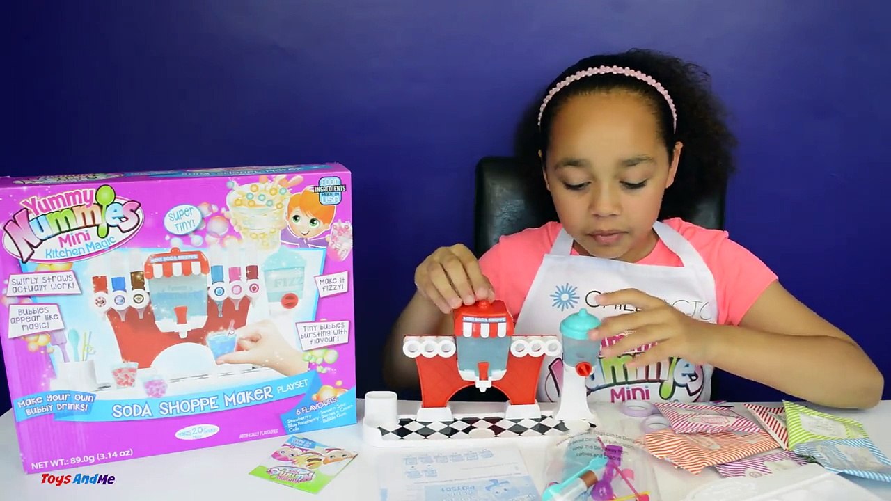 Yummy Nummies Mini Kitchen Magic Soda Shoppe - DIY Make Your Own Fizzy ...