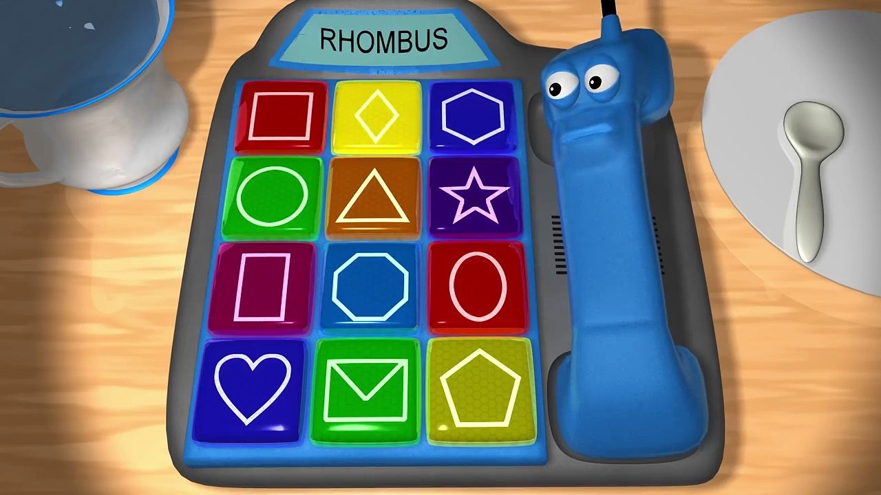 Learn Shapes with Phones, Crayons and Trains: Shapes for Children ...