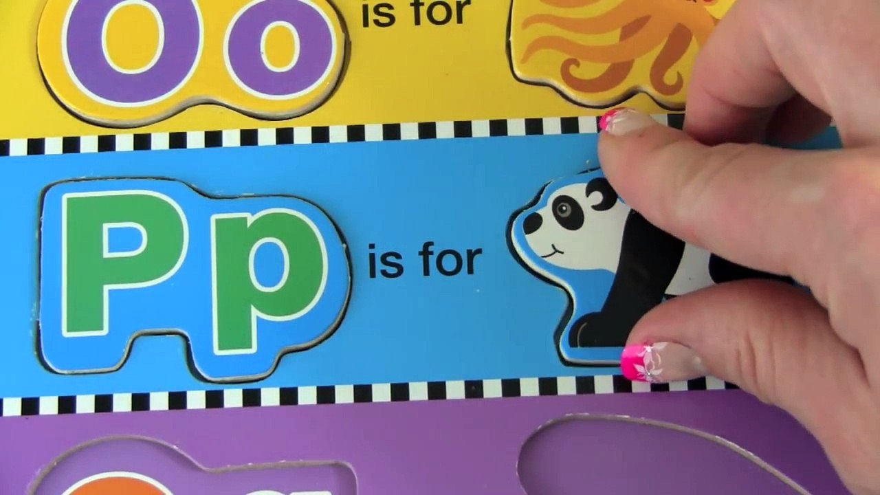 Learn ABC Alphabet ABC Puzzle Book! FUN ABC Alphabet Puzzle Book Video ...