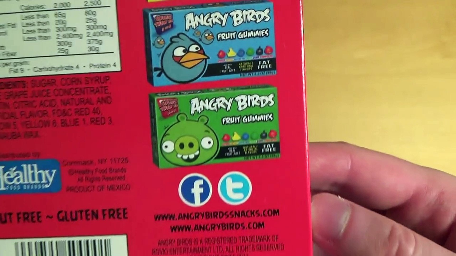 Angry Birds Fruit Snacks