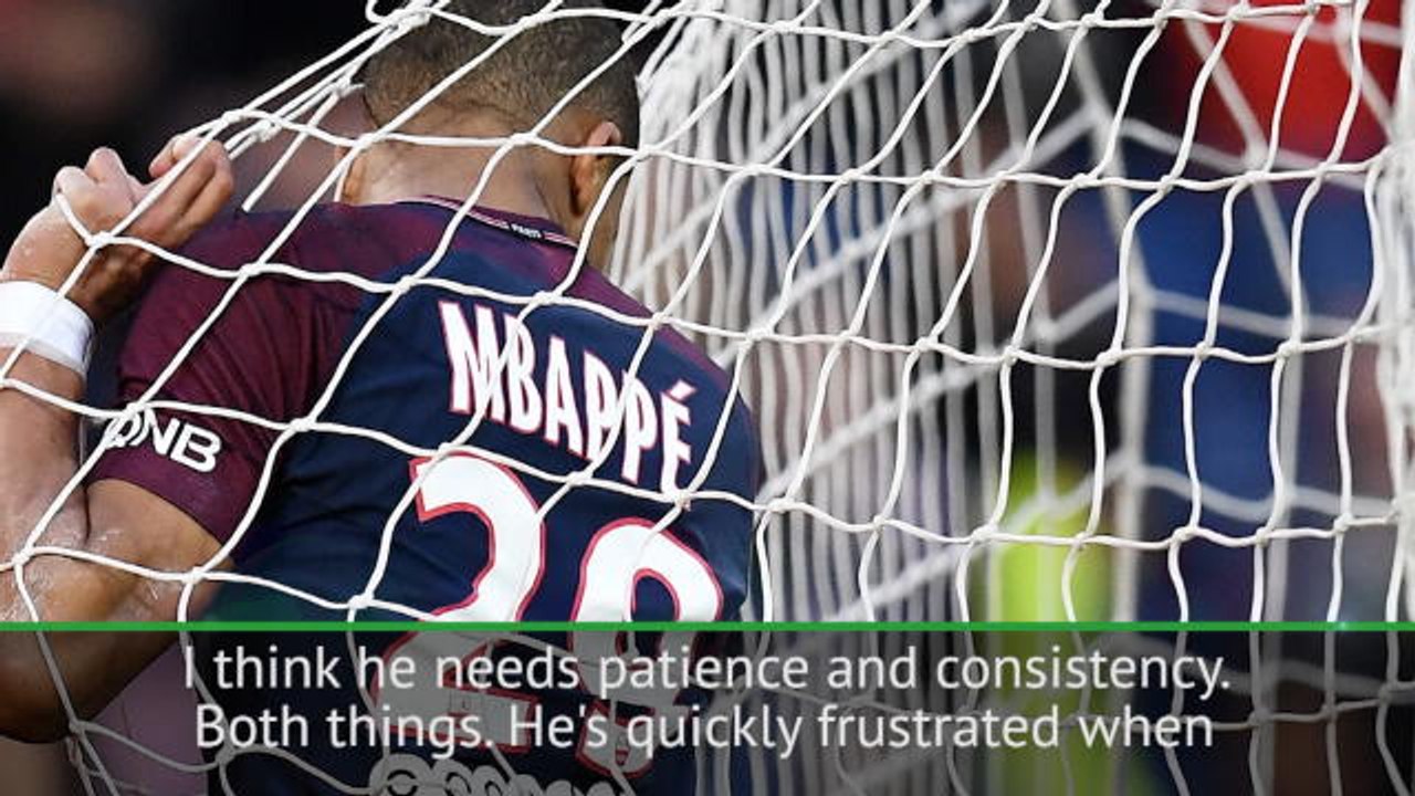 Mbappe has to learn patience - Emery - video Dailymotion