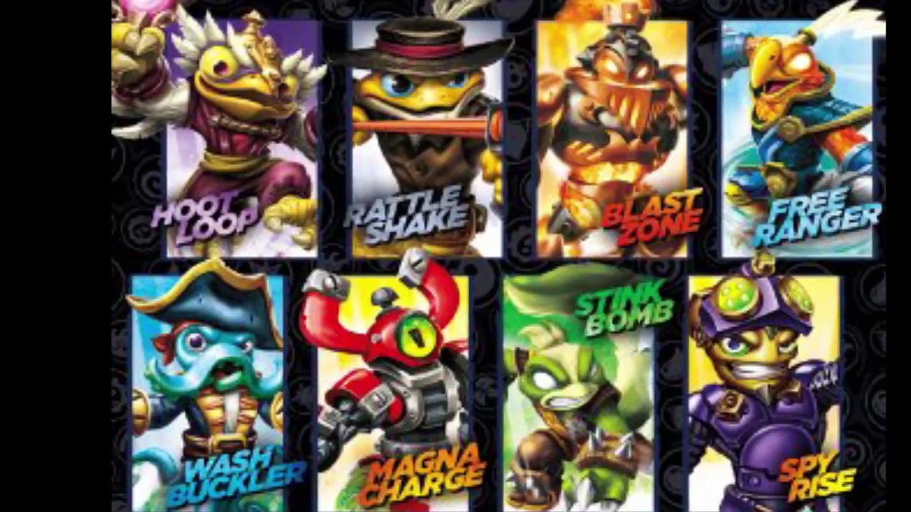 All Swap Force Charers! (Doom Stone / Rubble Rouser / Trap Shadow) New ...