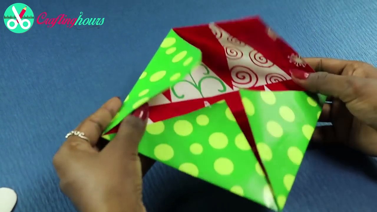 Paper Gift Box DIY How To Make A Paper Box With Heart Sticker For