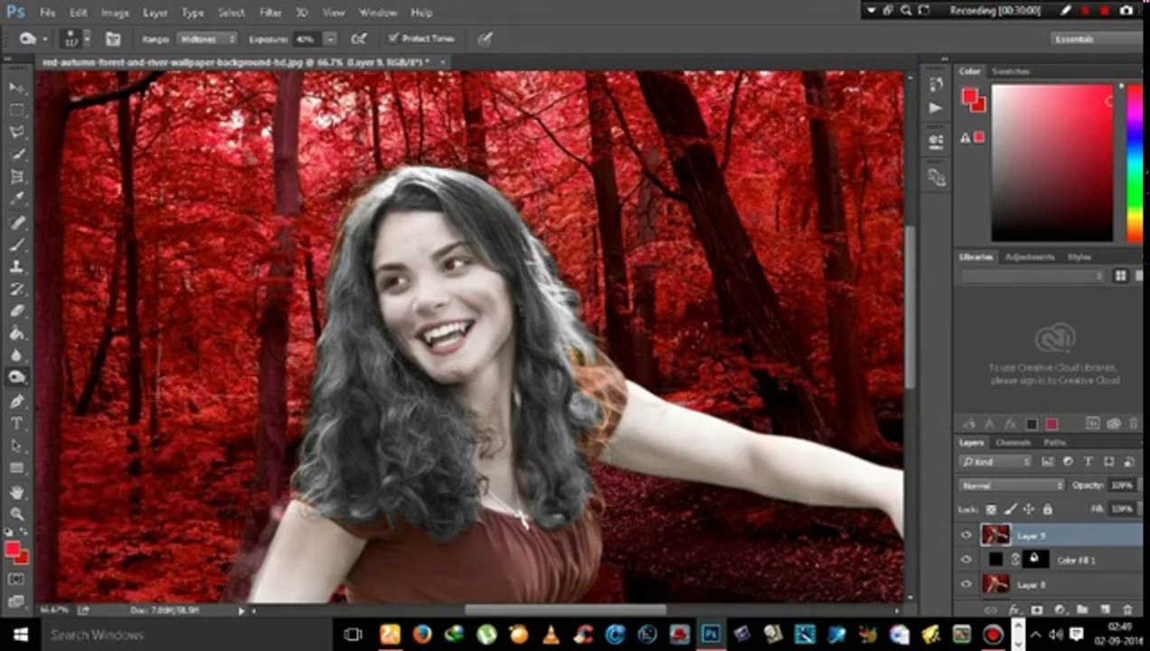 Photoshop Tutorial - Realistic Vampire Effect - video Dailymotion