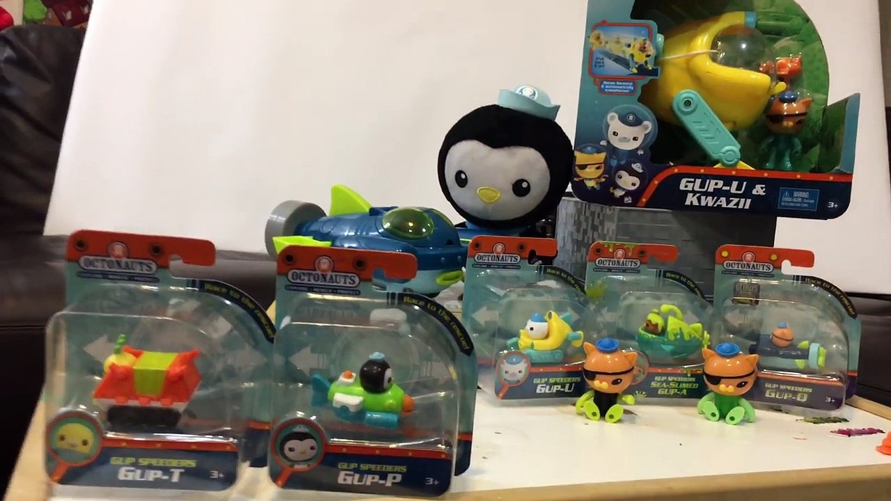 OCTONAUTS TOYS WEEK GUP SPEEDERS GUP T Rescue Rover Tunip, GUP P Peso ...