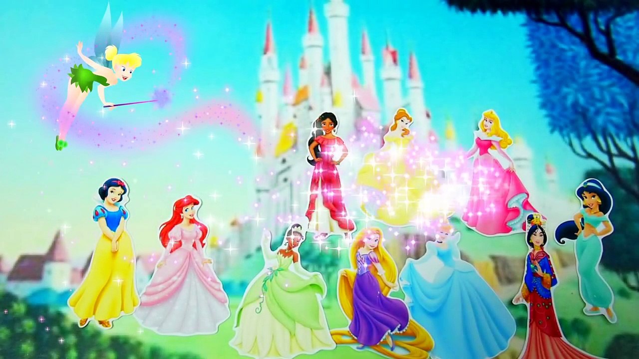 Disney Princess Finger Family Song: Princess Finger Family Names of ...