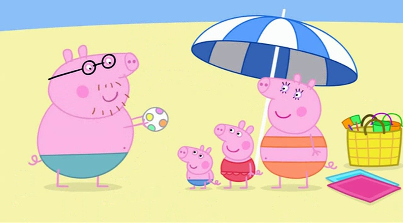Peppa Pig - At the Beach - video Dailymotion
