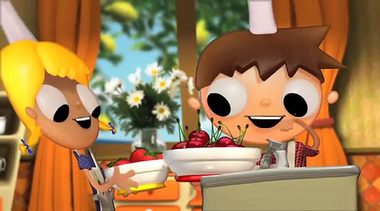 Telmo y Tula - Pequeños Cocineros (52x7) - macedonia de frutas - video ...