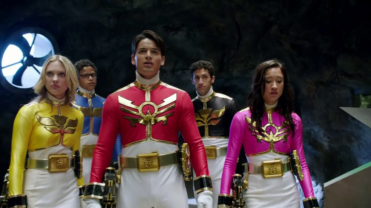 Power Rangers Super Megaforce - All Power Rangers Helmetless Scenes ...