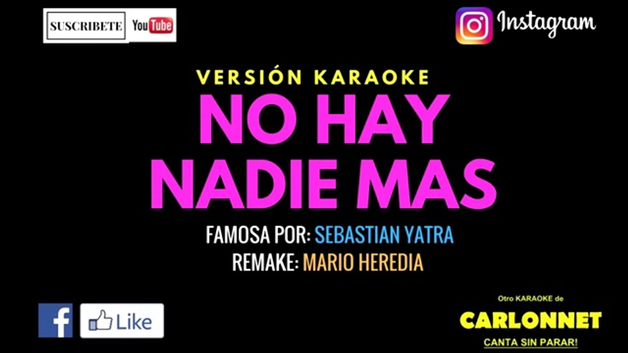 Sebastian Yatra - No Hay Nadie Mas (Letra Official) - Vídeo Dailymotion
