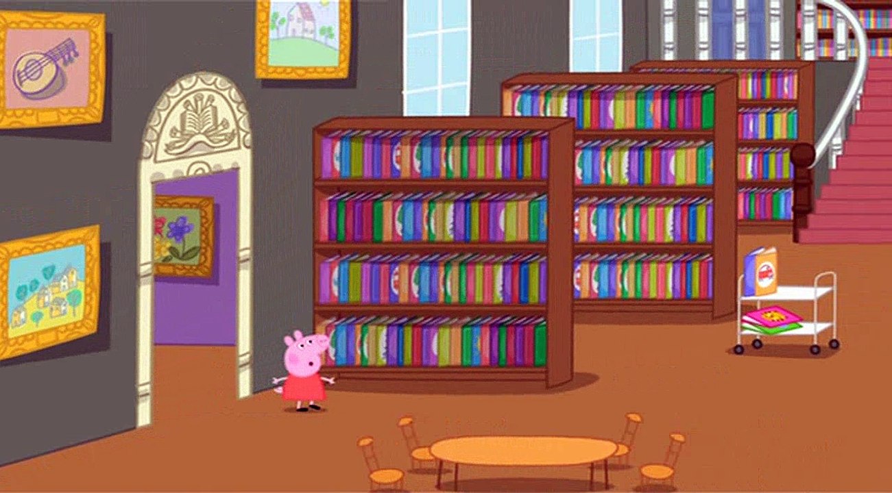 Peppa Pig - The Library - video Dailymotion